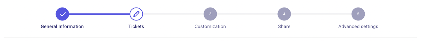 Create group tickets or ticket bundles